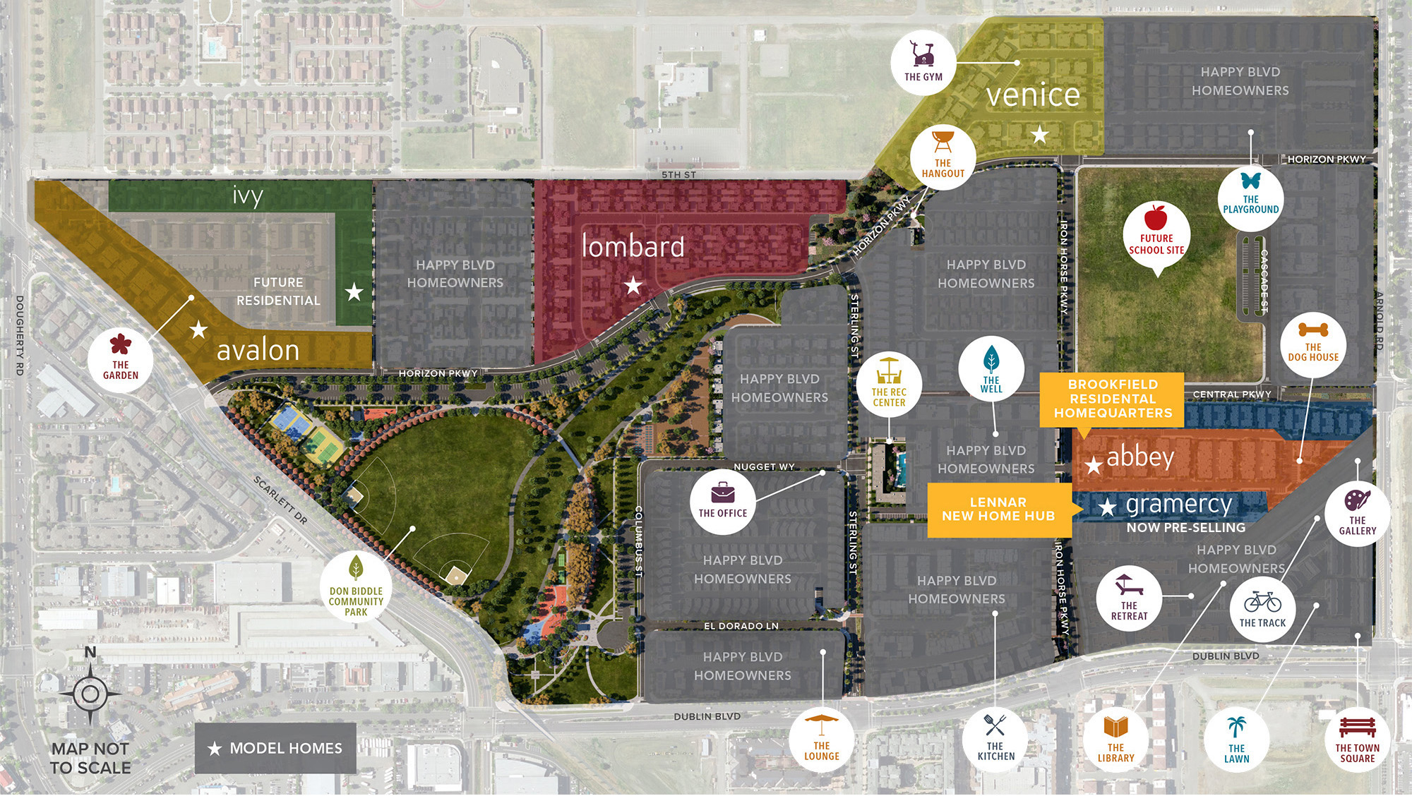 Site Map - Boulevard Dublin